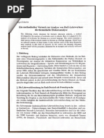 Didaktische Analyse Nach Klafki | PDF