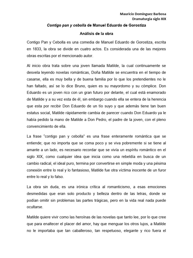 Mauricio Domínguez Barbosa | PDF | Amor