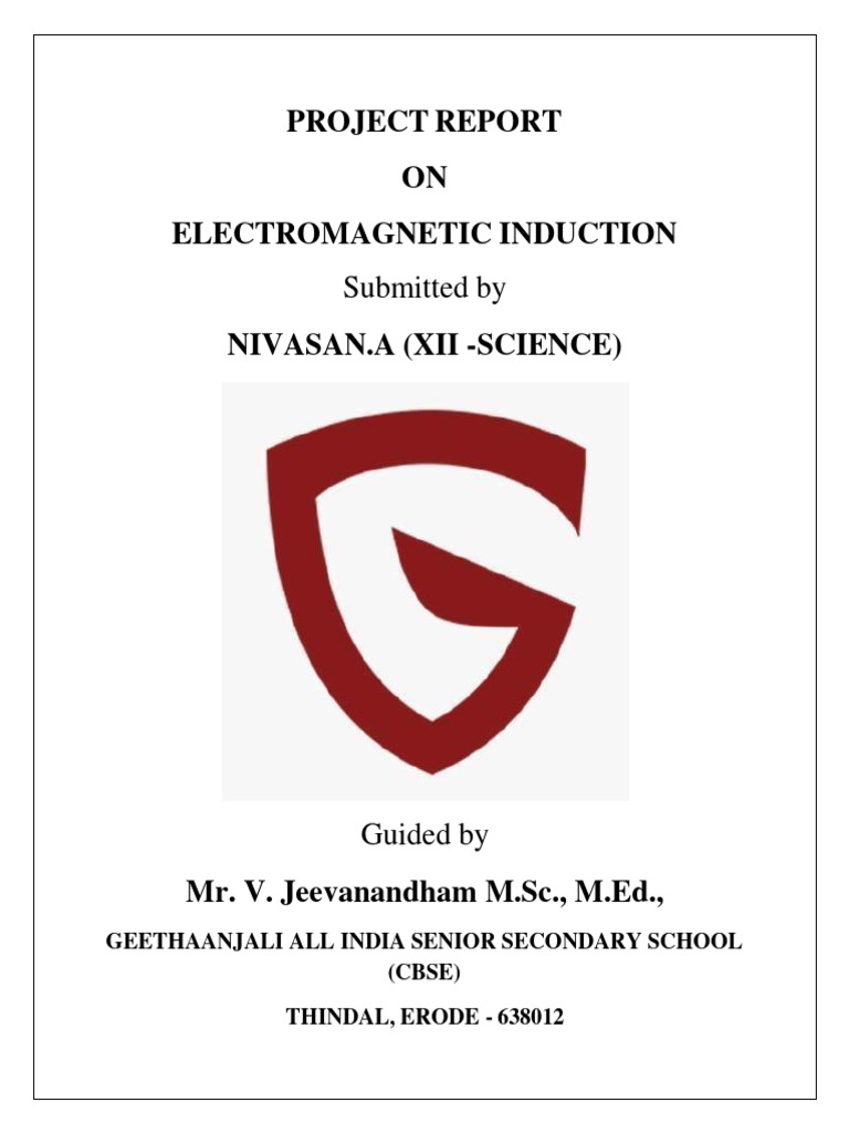 Phy Project Table of Content-2 | PDF