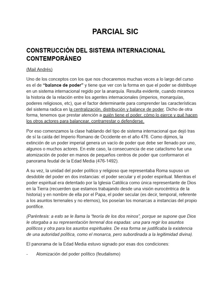 Parcial Final Sic | PDF