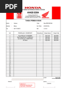 1 Contoh Nota Bengkel Motor | PDF
