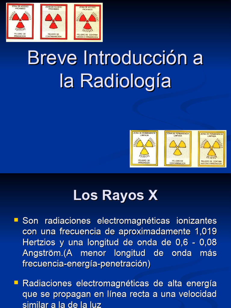 Introduccion Radiologia | Descargar gratis PDF | Rayo X | Abdomen