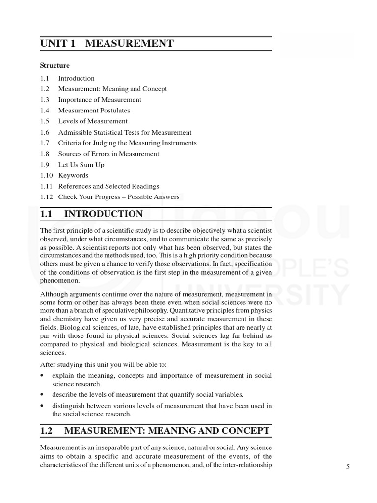 Unit 1 | PDF