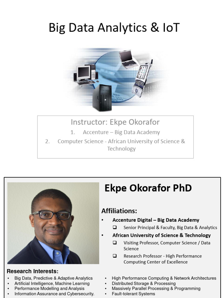 1 - Big Data Analytics & IoT | PDF