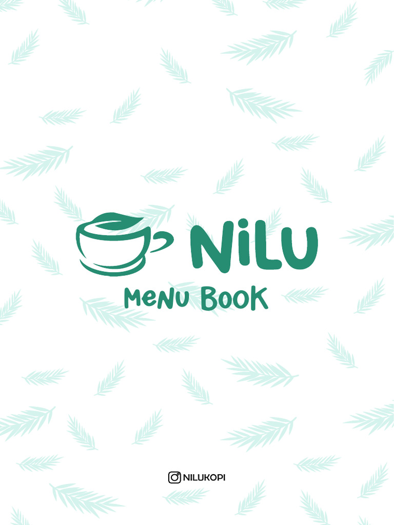 Nilu Kopi Menu | PDF | Drink | Foods