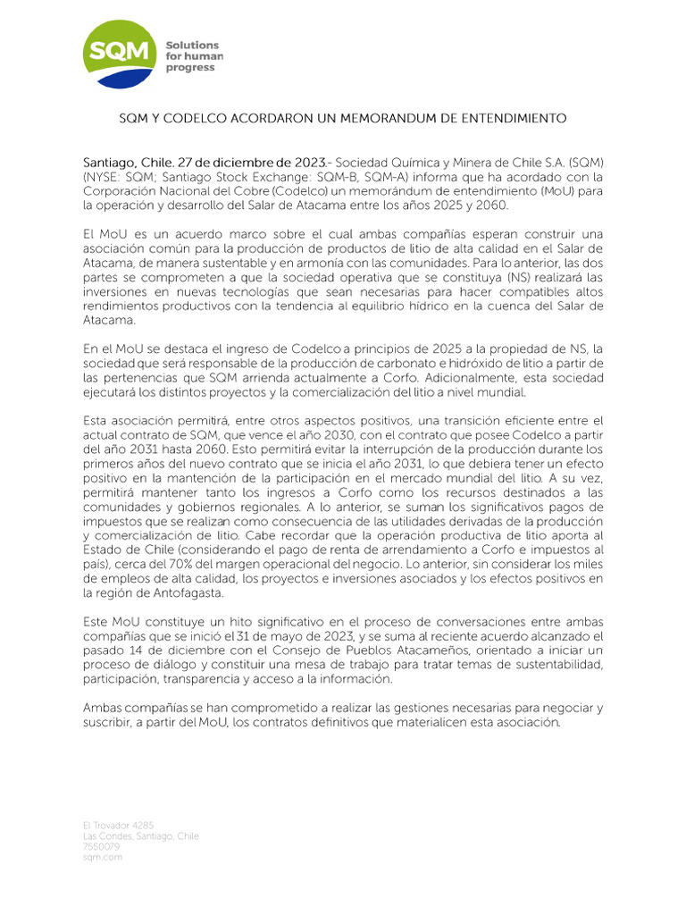 PR MoU 27dec2023 Esp Final | PDF