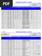 TABELA DE PESO E MEDIDAS CHAPAS E TARUGOS Tecnil | PDF | Dielétrico ...
