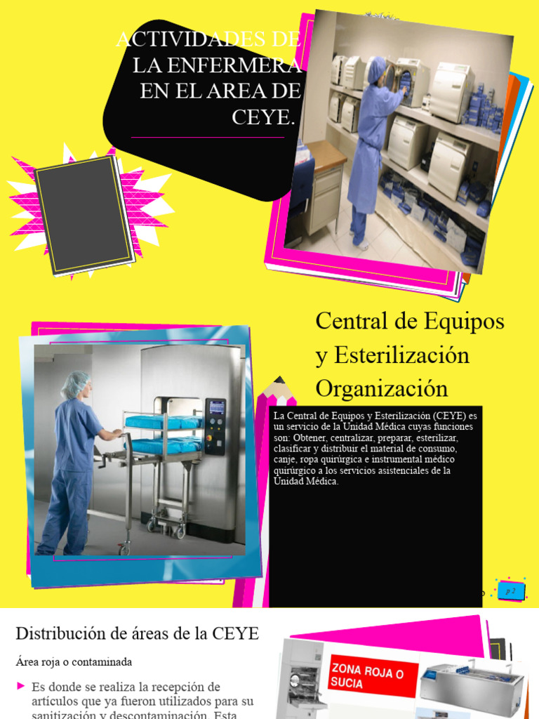 Actividades de Enfermería en CEYE | PDF
