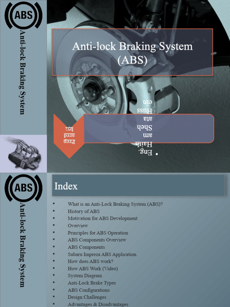 Vdocuments - MX - Anti Lock Braking System Abs | PDF | Anti Lock ...