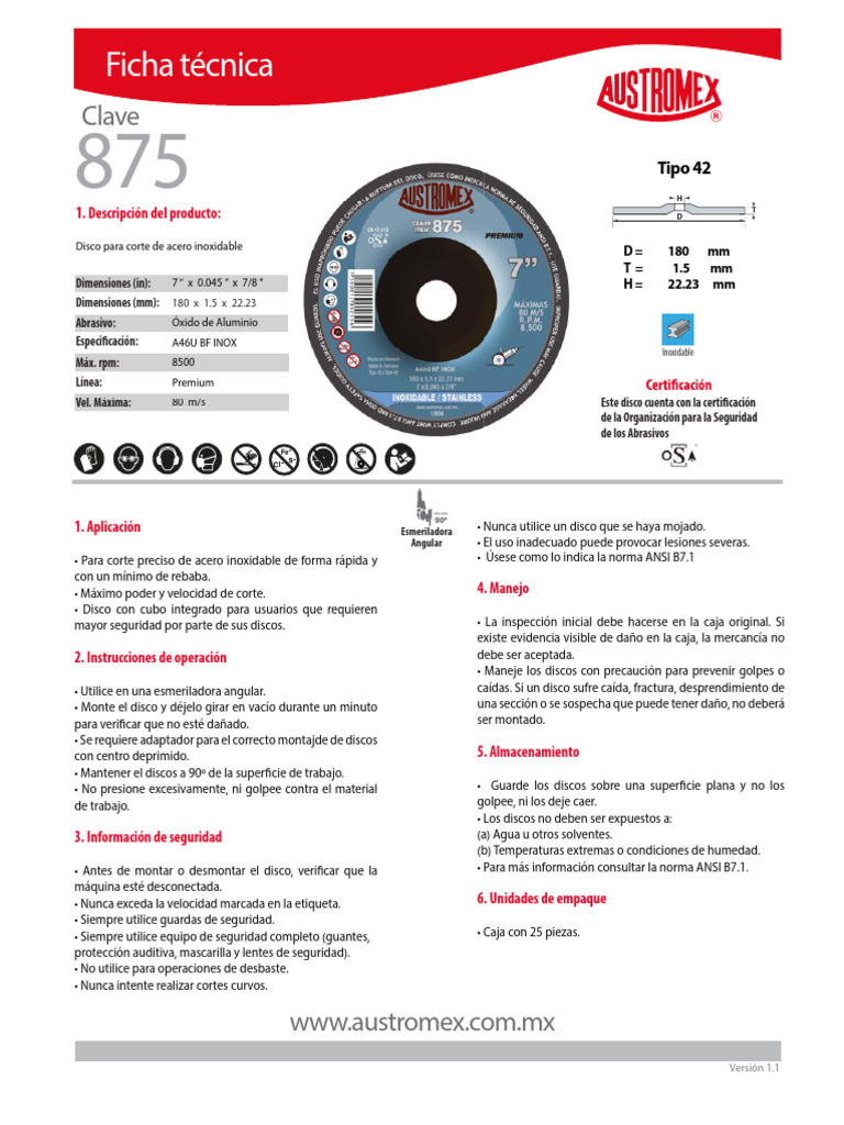 Ficha Técnica: Clave | PDF