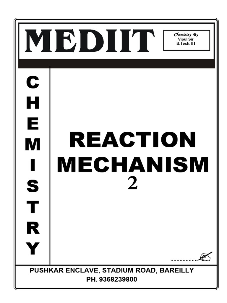 14 Reaction Mechanism 2 | PDF | Chemical Reactions | Chemical Process ...