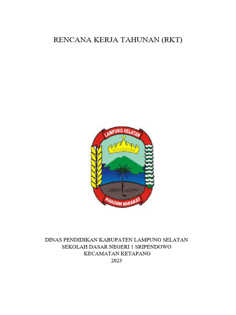 Dokumen Rencana Kerja Tahunan | PDF