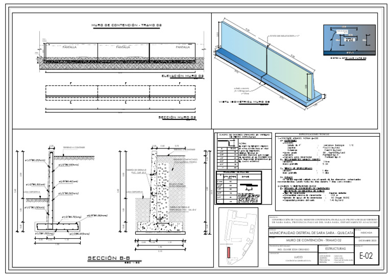 Plano de Muros1-Muro 02 | PDF