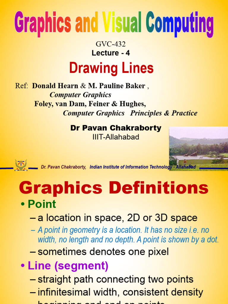 GVC04 Line Draw | PDF | Vertex (Geometry) | Polygon
