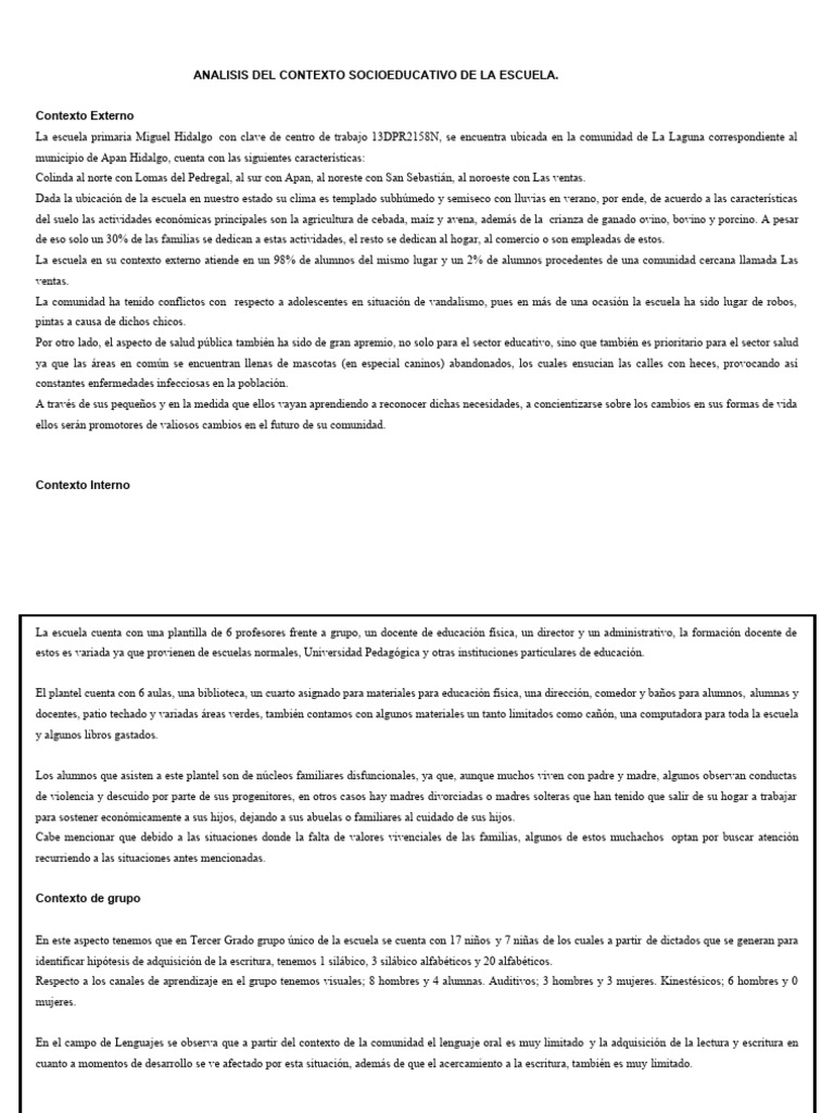 Contexto | PDF