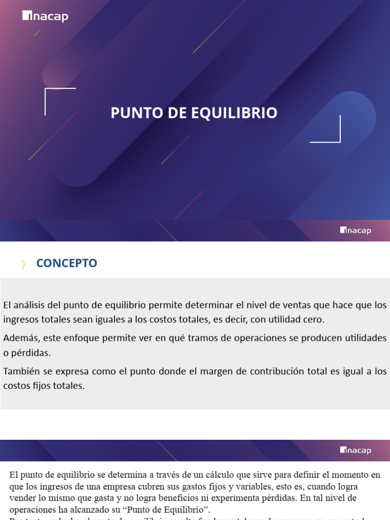 Punto de Equilibrio | Descargar gratis PDF | Business | Economias