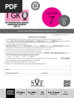 Igko Sample Paper Class-4 2025-26 | PDF