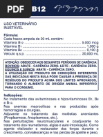 Bula do Benerva® (Cloridrato de Tiamina) | PDF | Vitamina | Coração
