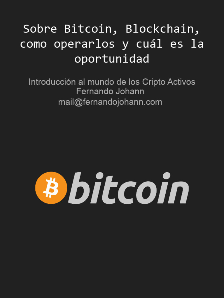 Bitcoin y Cripto | PDF