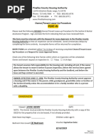 HUD 9887/A Consent Document Package | PDF | Section 8 (Housing ...