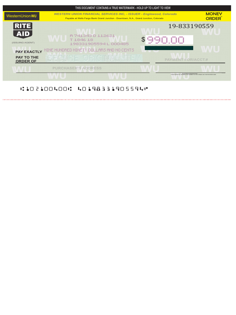 WU WU WU WU WU WU WU WU WU WU WU WU WU WU WU WU WU WU WU WU: Rite AID ...