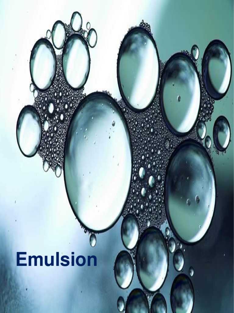 Demulsifier | Download Free PDF | Emulsion | Chemistry