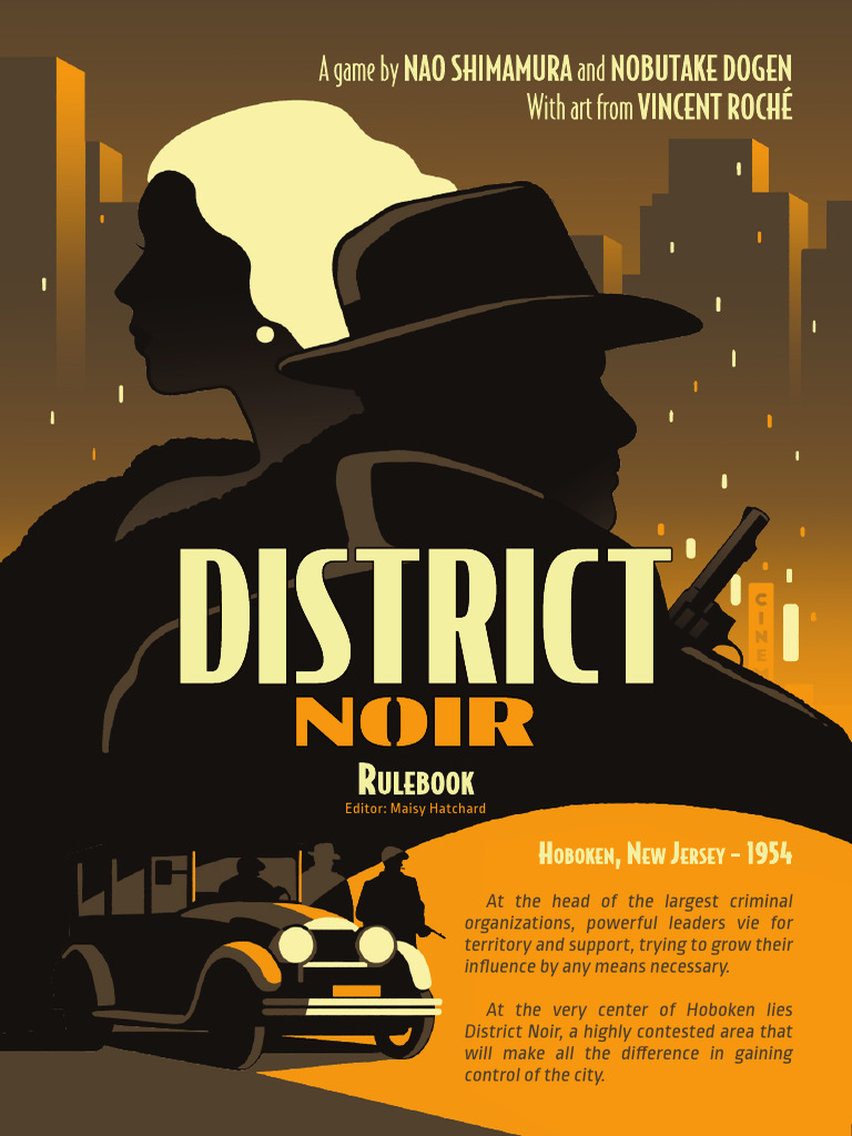 Control District Noir: Strategy Game Guide | PDF | Playing Cards ...