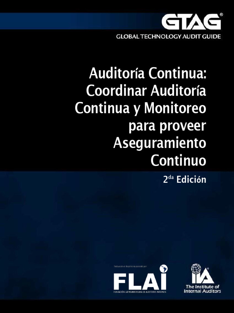 2.GTAG 3 Continuous Auditing | PDF | Auditoría | Software