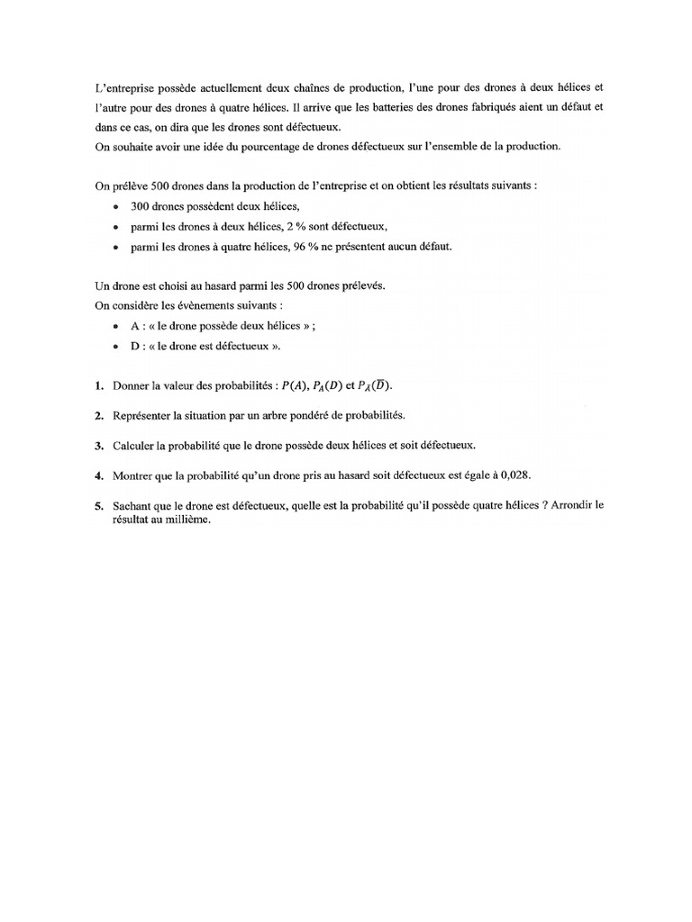 Exercice Proba Cond | PDF