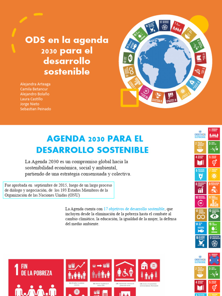 Ods 2030 | PDF | Sustentabilidad | Entorno natural
