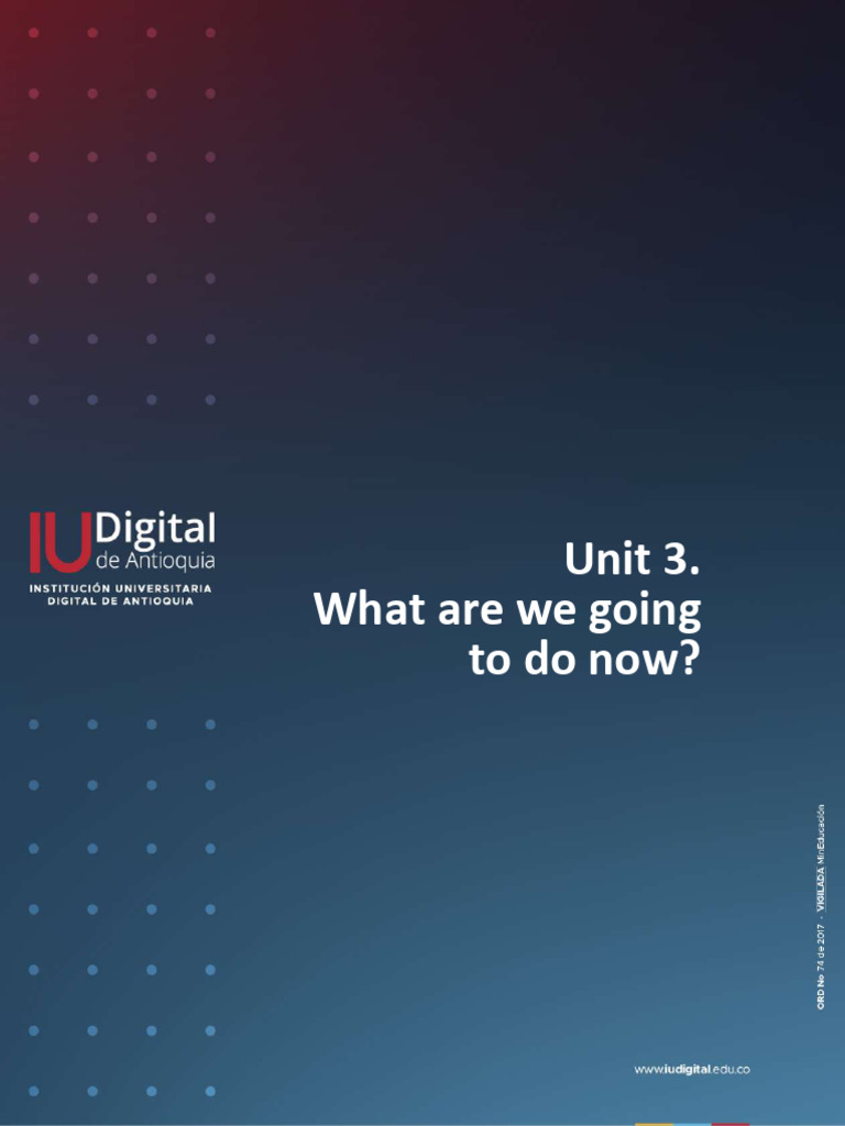 PDF ING II 111 Unit3 English CE Compressed | PDF | Verb | Human Communication