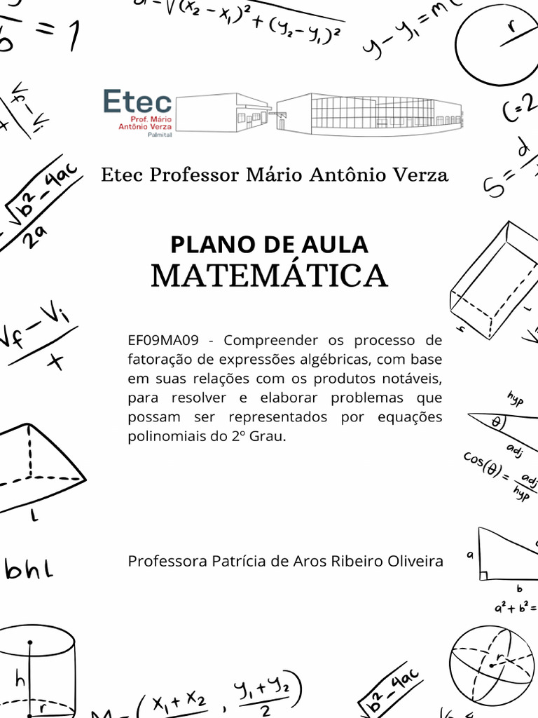 Plano de Aula Etec | PDF