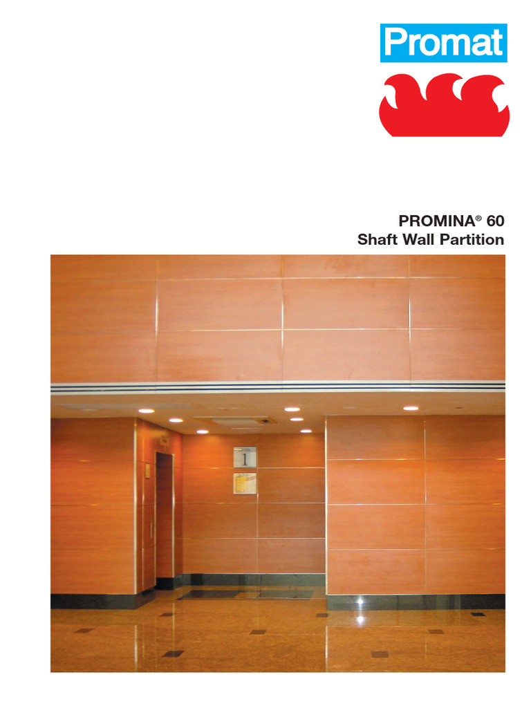 Promat Wall System | Download Free PDF | Wall | Framing (Construction)