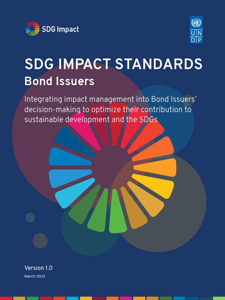 SDG Impact Standards For Bonds Version 1 - 0 FINAL - EN | PDF ...