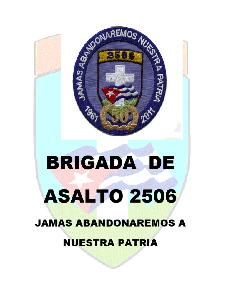 Listado de Informaciones Sobre Brigada de Asalto 2506 | PDF