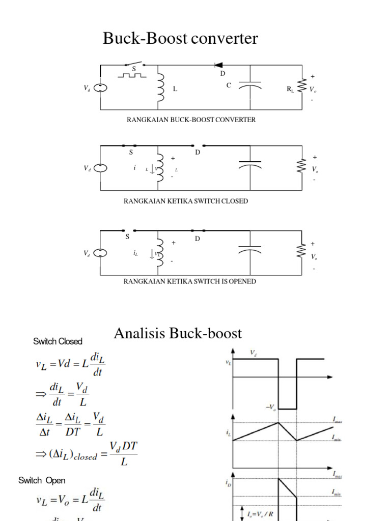3 Buck-Boost Conv Flyback Conv (Autosaved) - Dikonversi | PDF