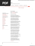 Le Chant des Sirènes - Fréro Delavega | PDF | Poésie