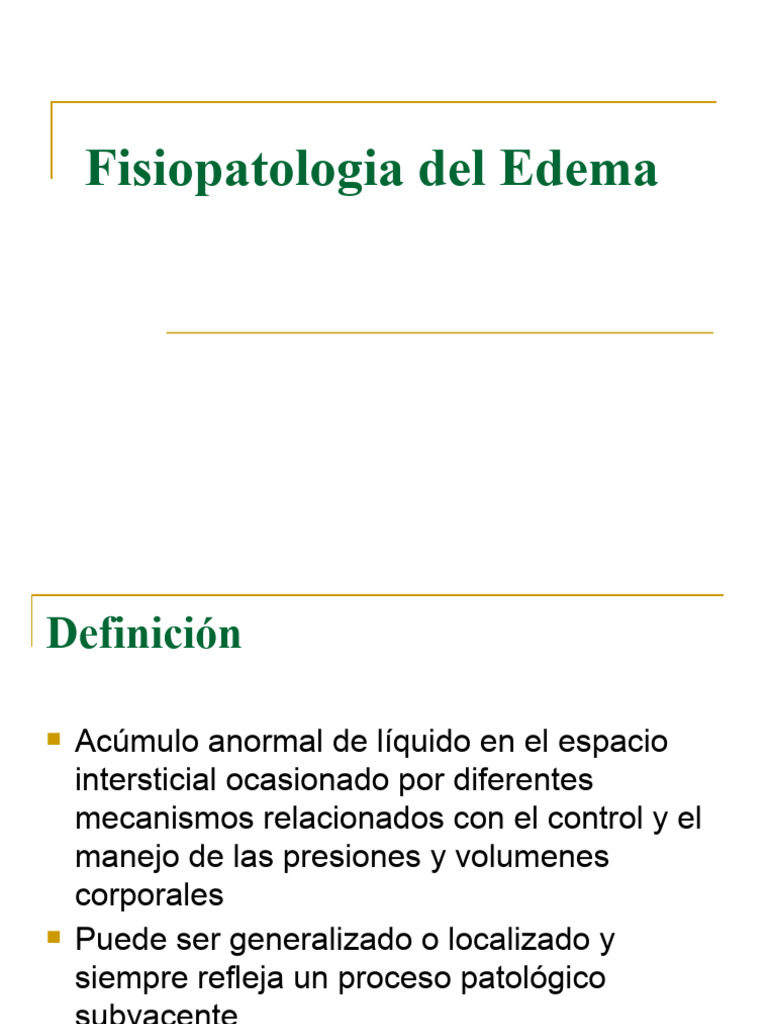 Edema | PDF | Edema | Medicina