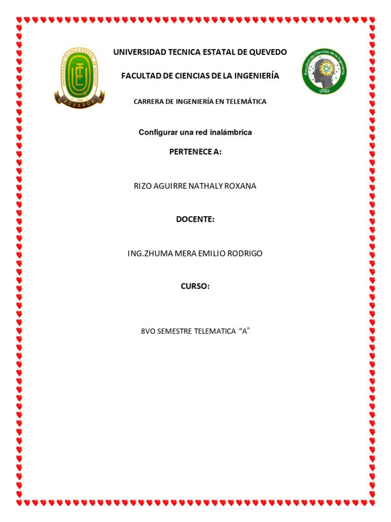 Configuracion de Una Red Inalambrica | PDF | Enrutador (Computación) | Red de computadoras