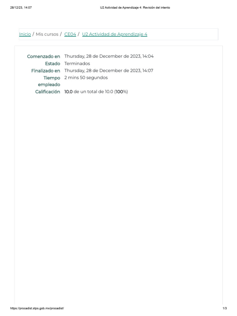 Actividad 4 Unidad 2 | PDF