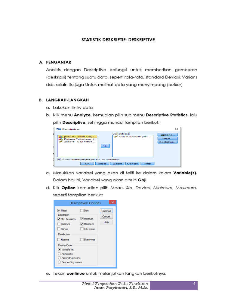 Deskriptive & Crosstab | PDF