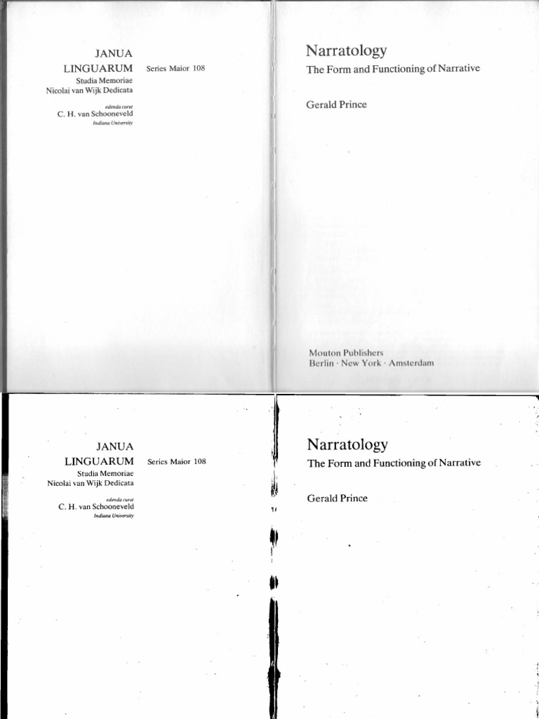 Vdocuments - MX Gerald Prince Narratology | PDF