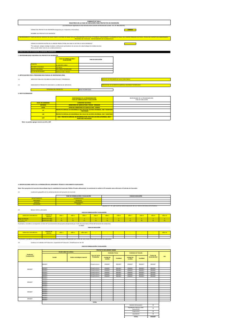 Formato 8A Chiriari | PDF
