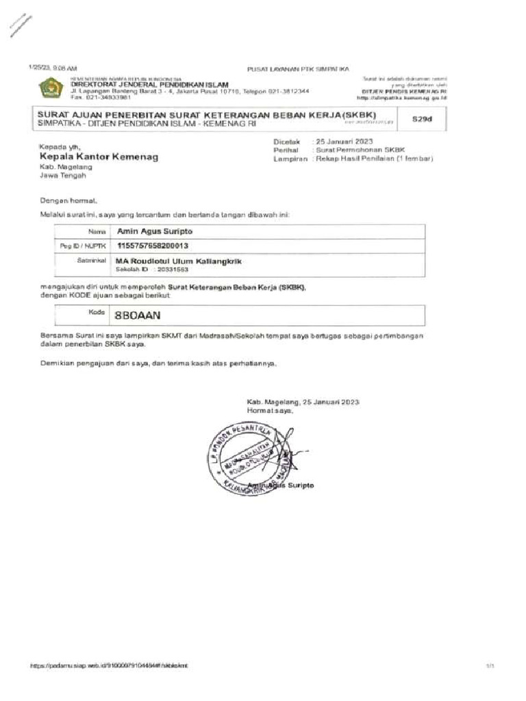 Amin Agus - Dokumen SKMT JAN-JUN 2023 - Compressed | PDF