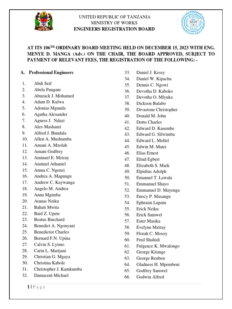 Registration Member | PDF