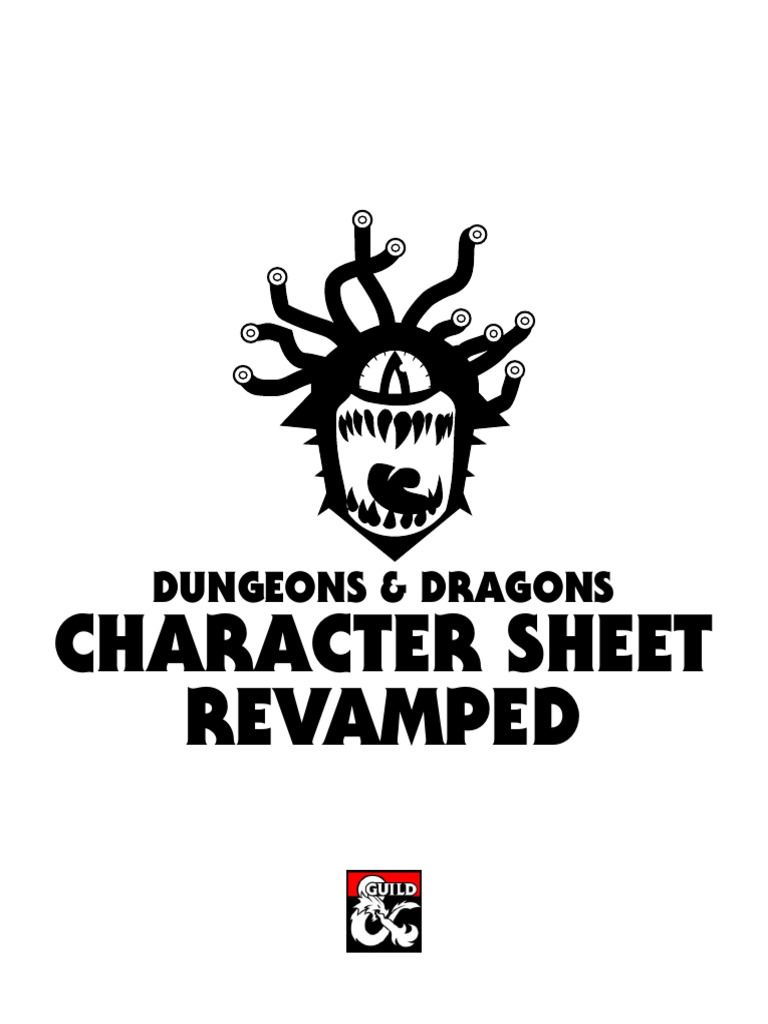 1273526-Character Sheet Revamped Free Version | PDF | Wizards Of The ...
