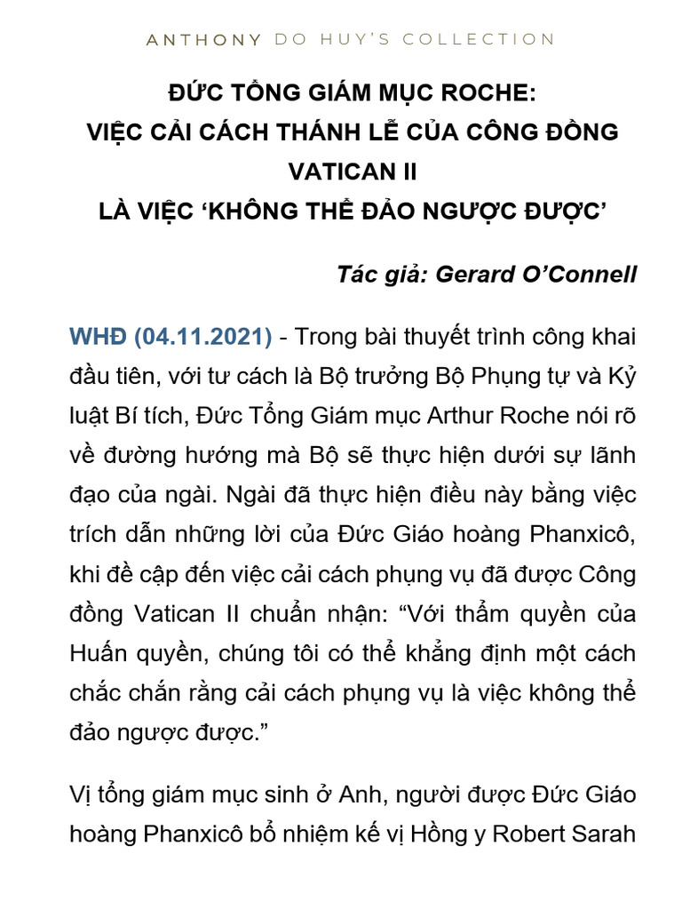 Đ C T NG Giám M C Roche | PDF