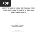 Pump Foundation Design | PDF | Foundation (Engineering) | Concrete