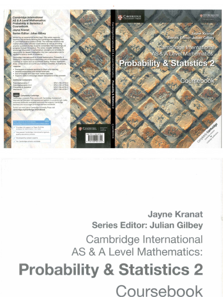 11A-Level Statistics2 Coursebook | PDF