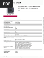 Merlin Gerin Circuit Breakers Str23se - DataSheet PDF | PDF ...